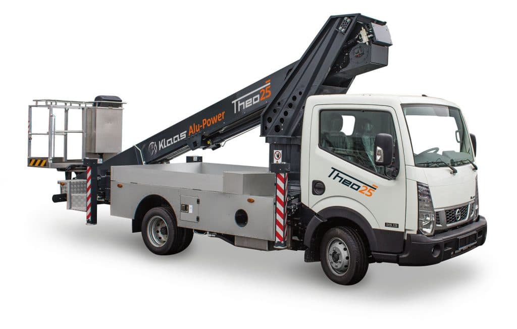 Elevating work platforms - Klaas - trailer cranes, mobile cranes ...